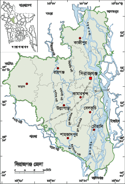 md.aktaruzzaman: Sirajganj District Map and info(সিরাজগঞ্জ জেলার মানচিত্র)