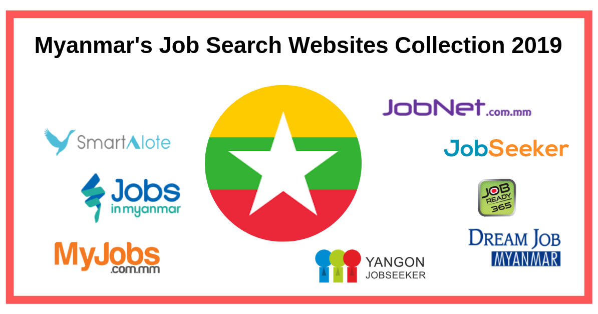 Myanmar's Job Search Websites Collection 2019