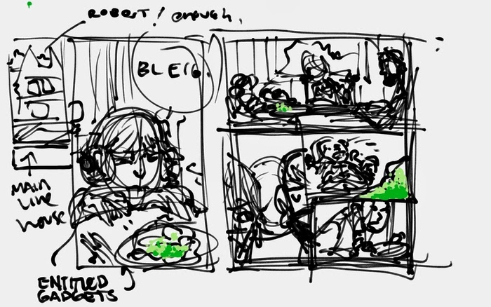 ghettoManga: REVEALED: The SECRET ORIGIN of BROCCOLI ROB!