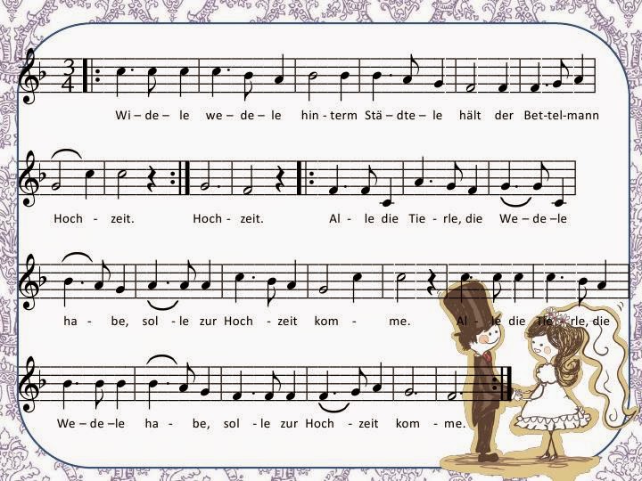 Creative solfege - Креативное сольфеджио: немецкая народная песня ...