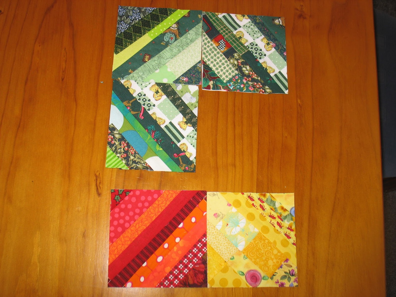 String Thing Along: Making single colour string blocks