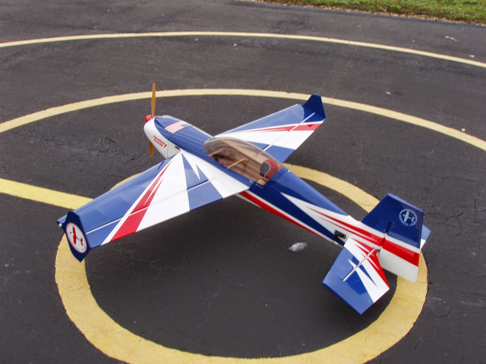 Extreme Aviation: 60" Extra EXP__More Spoileron Testing