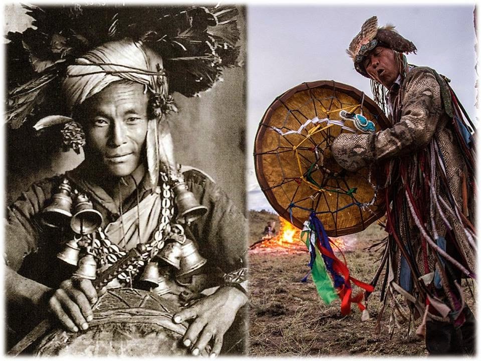 CHAMANES DEL MUNDO: VESTIMENTA, MASCARA Y TAMBOR DEL CHAMÁN SIBERIANO