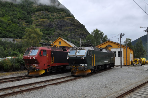 "Gruppo Fermodellistico Tropeano" : Locomotive NSB El 9 e El 17