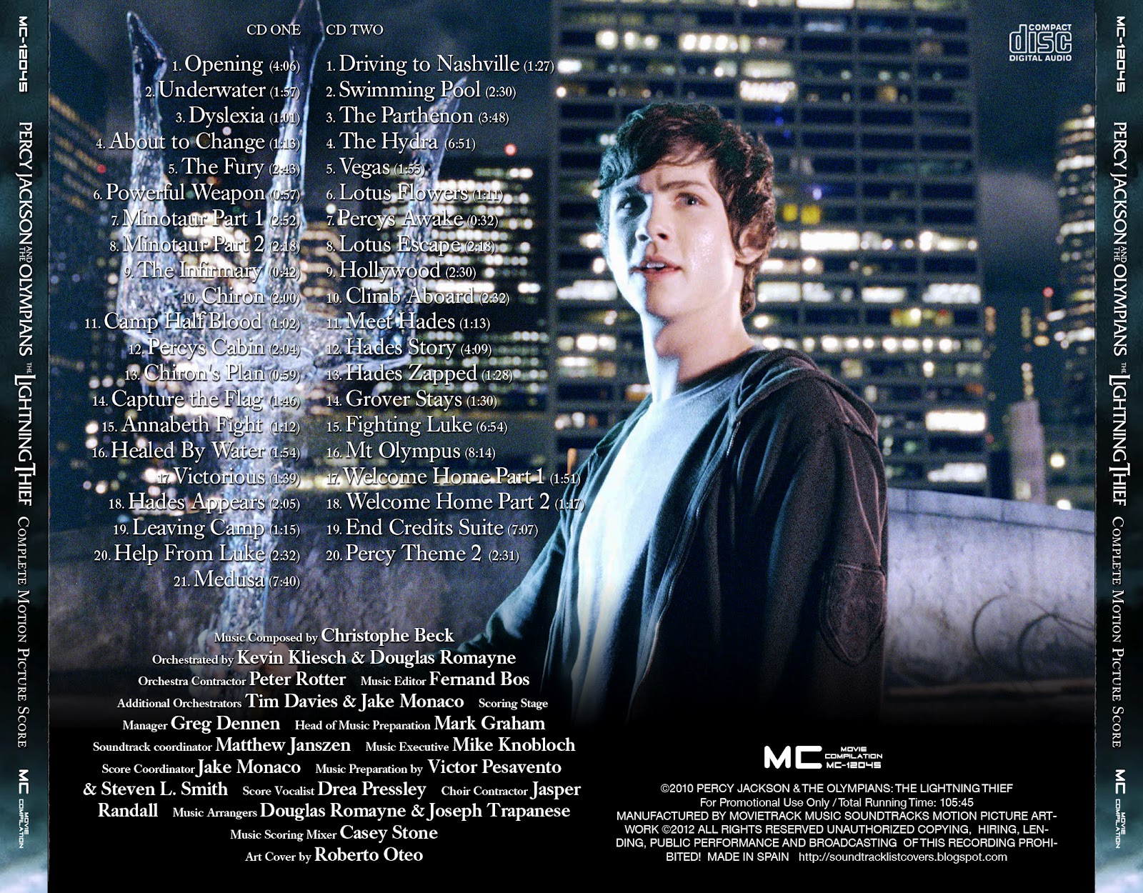 Soundtrack List Covers: Percy Jackson & The Olympians: The Lightning ...