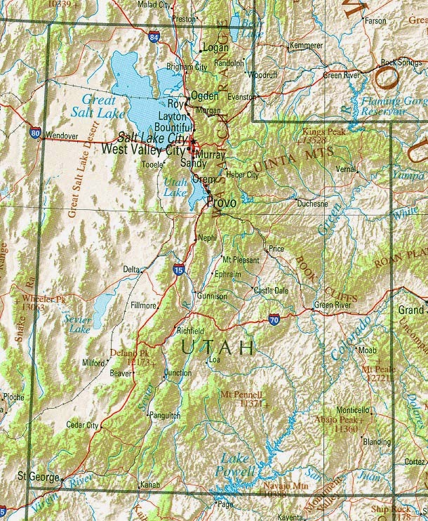 UTAH - STATE OF UTAH ~ Klima Naturali™