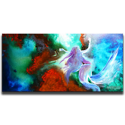 URARTSTUDIO.COM: New art lesson "Fantasy Swim" where I demonstrate on ...