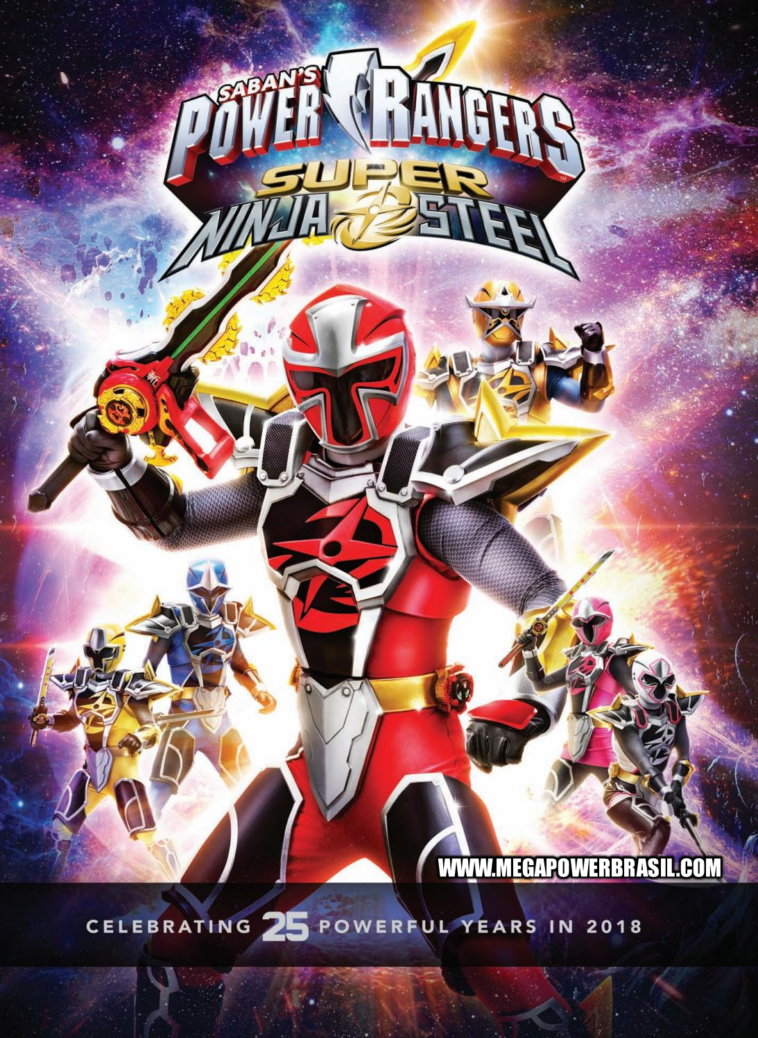 Power Rangers Super Ninja Steel ganha primeiro pôster