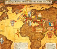 I.Z. RELOADED : DAILY ONLINE REFRESHMENTS: A World Map of Indiana Jones ...