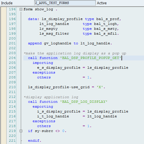 Write To Sap Application Log Sap Integration Hub
