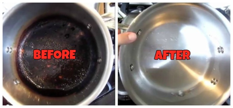 How To Clean A Burnt Stainless Steel Pot - Handy DIY