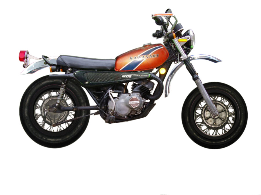 Crispy Cycles: Crispy Fried Kawasaki KE175