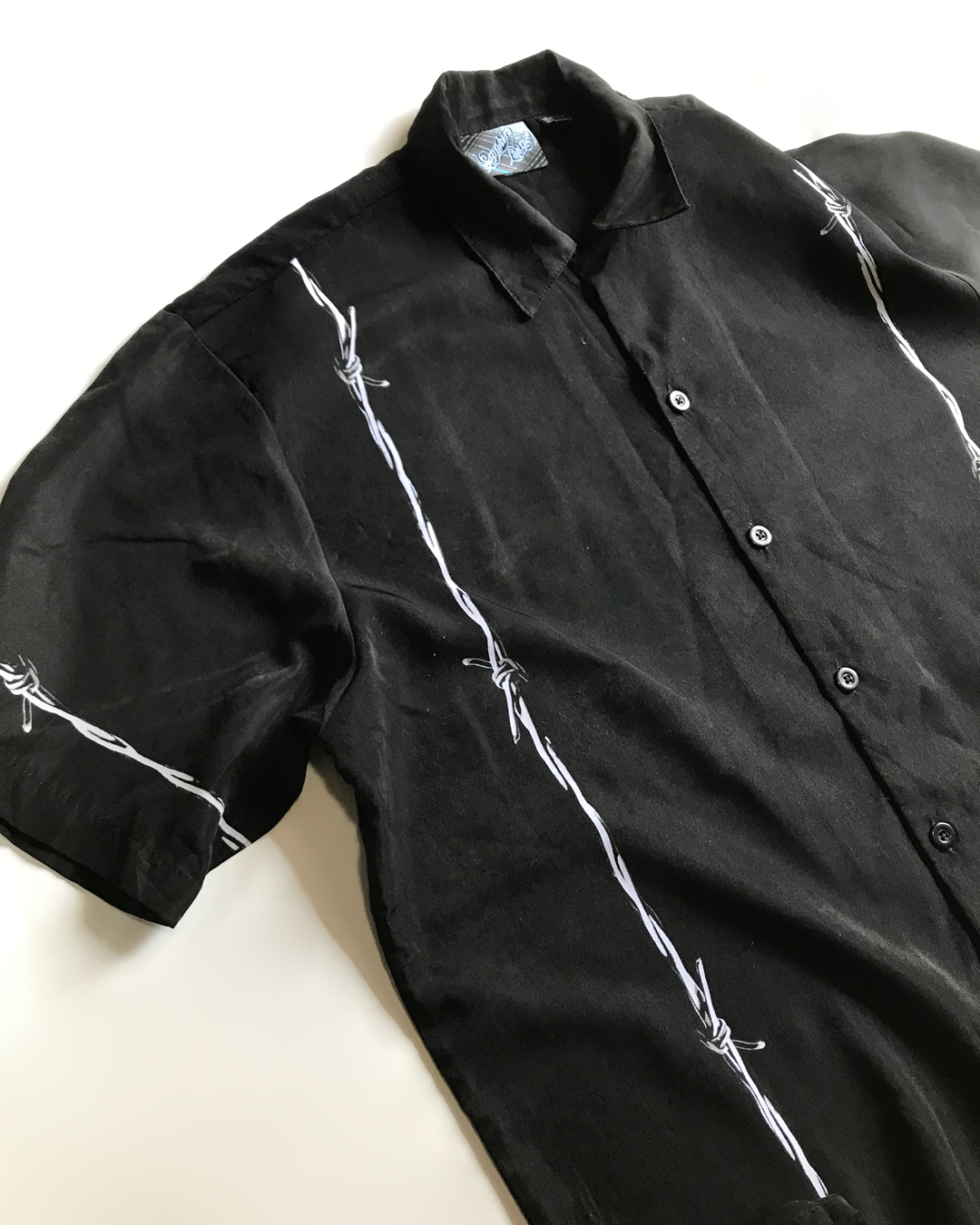 QLOZET: BARBED WIRE SHIRT