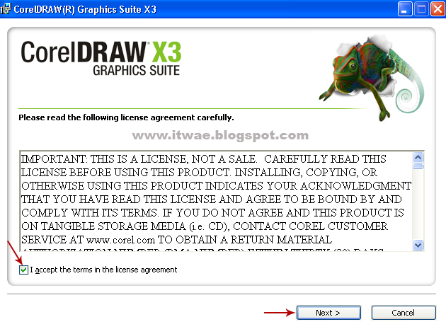 Cara Aktivasi CorelDRAW X3 Full Version - IT Wae