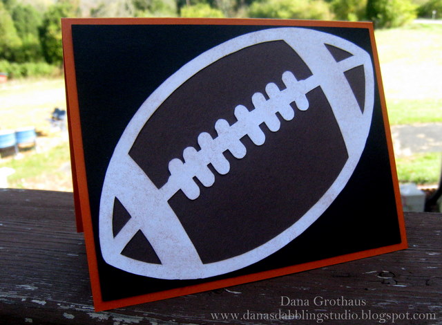 Dana's Dabbling Studio: A {Football} Card...