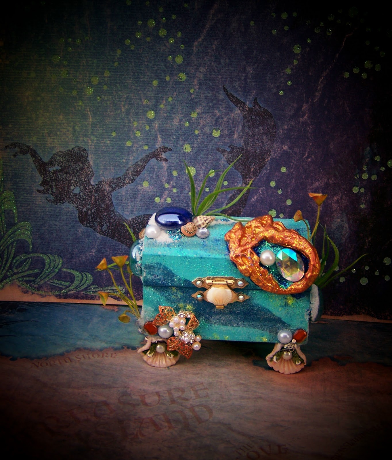 19th Day Miniatures Works in Progress: Miniature Under the Sea Mermaid ...