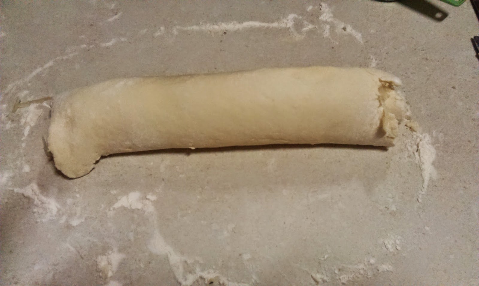 out back: A Well Used Cook Book - Apple Roly Poly