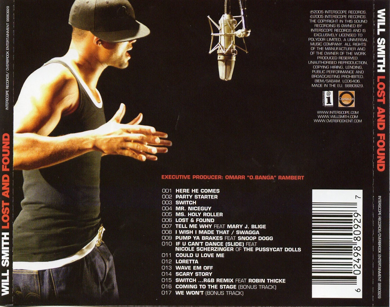 Tihiro07 / Hip Hop: Will Smith - Lost and Found (2005) 320 Kbps