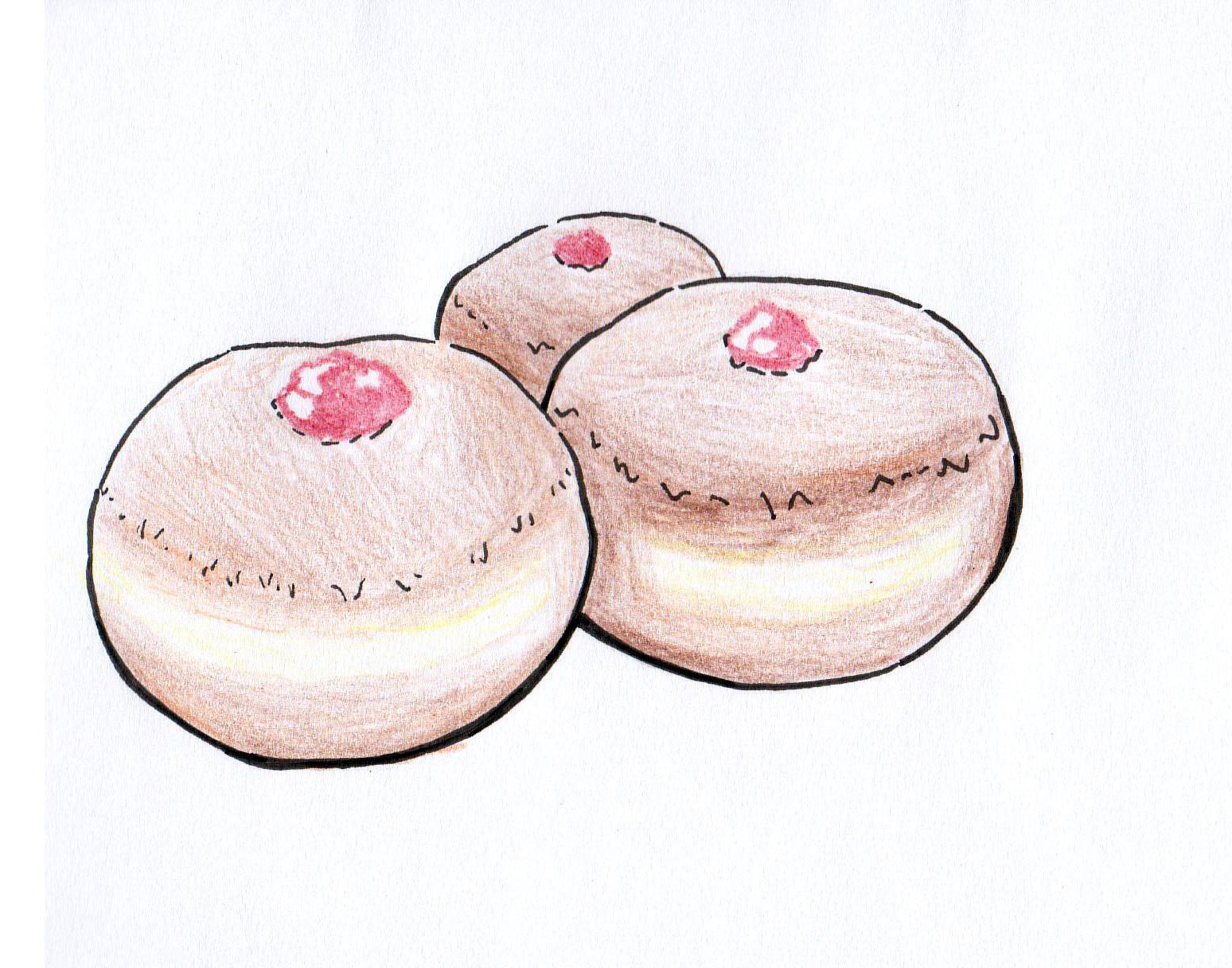 Israeli and Jewish Holidays Food! | Drawing Lessons