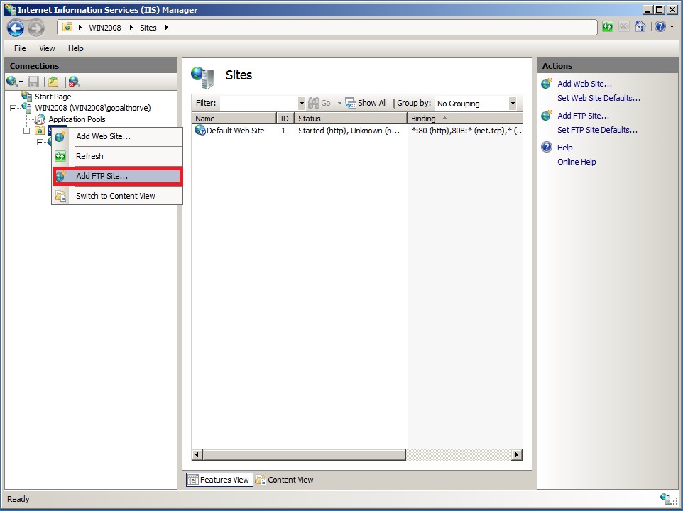 server configuration and installation: KONFIGURASI SERVER