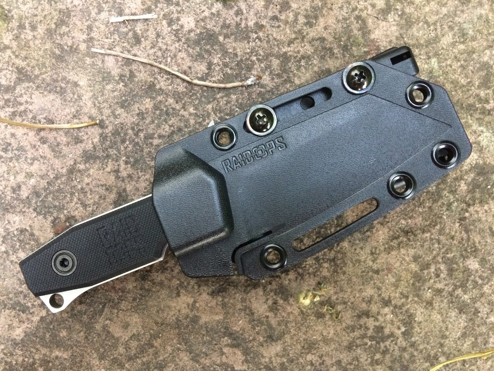 Hardcore Knives and tools for Wilderness Camping: RaidOps LJ6GP BackUp Knife CPM S30V