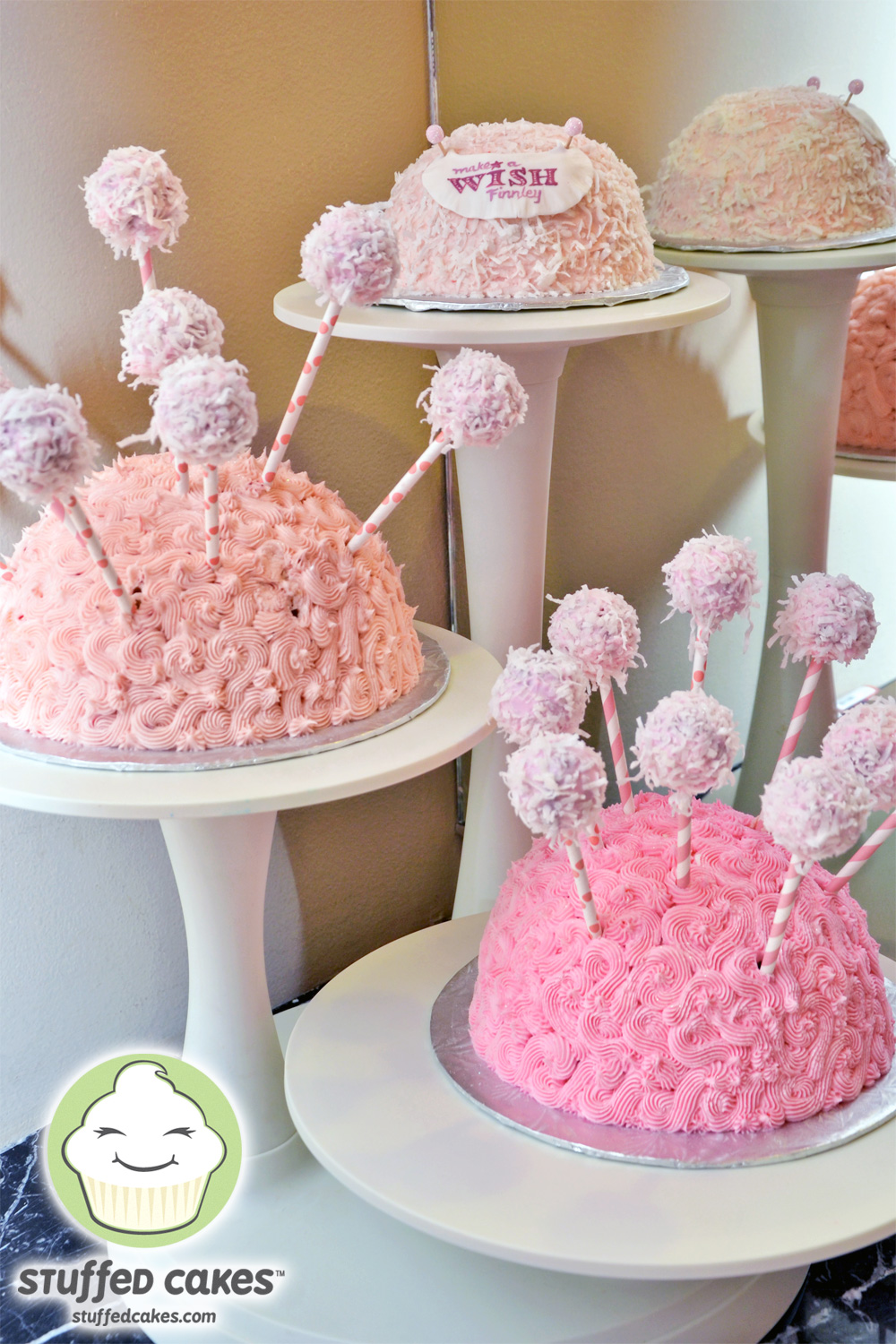 Stuffed Cakes: Make A Wish! 1st Birthday Cakes