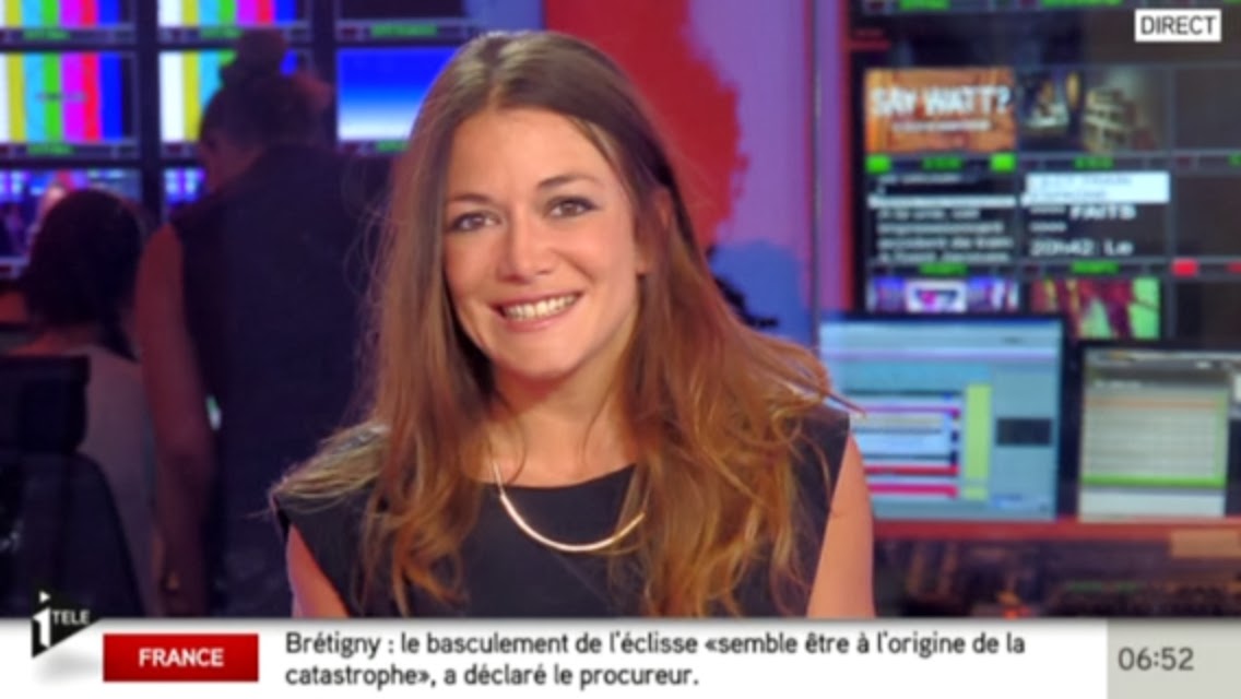 vuesalatele: 2013 07 25 - AUDREY TINTHOIN - I>TELE - LE 6-9 'CULTURE ...