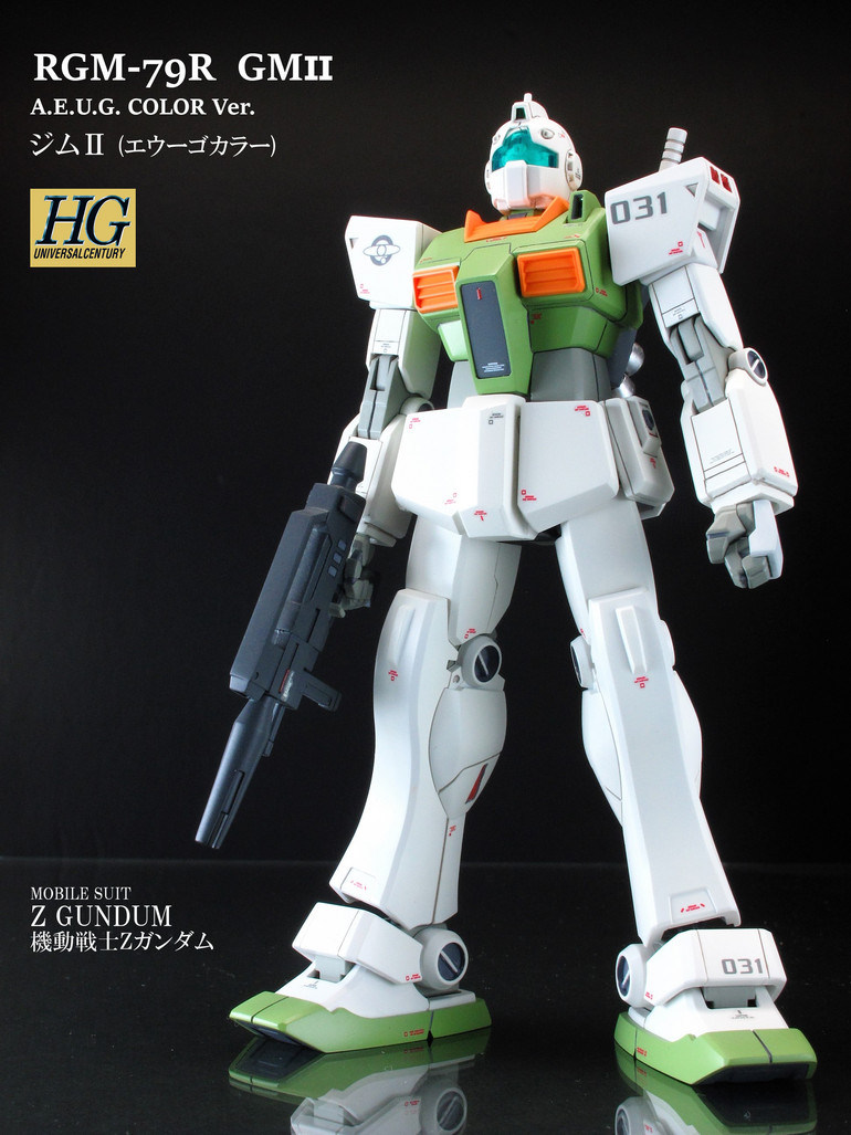 大光明株式會社: mbw'S HGUC 1/144 RGM-79R ジムⅡ (エウーゴ仕様）