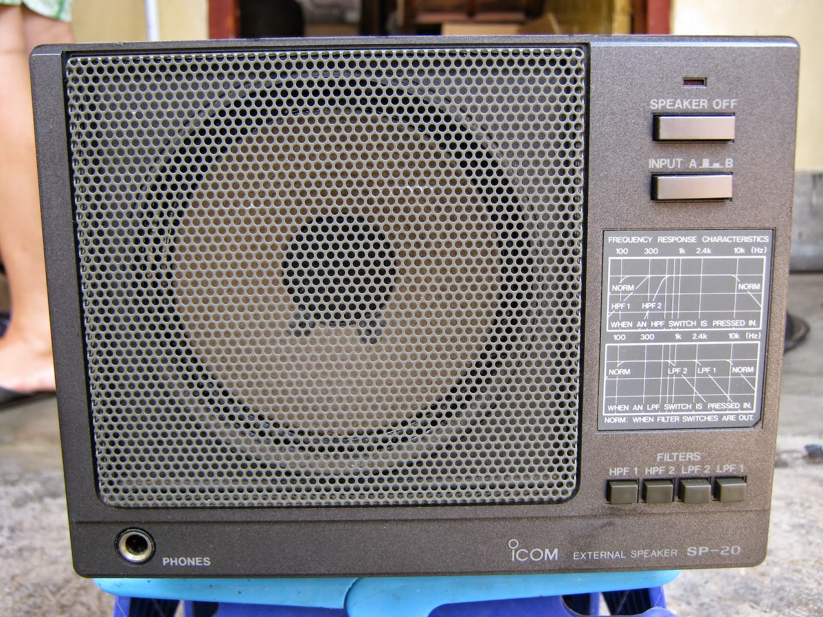 GERNAR ELEKTRONIK: SPEAKER ICOM SP-20 2nD 2 UNIT N/S 003575, 001335 ...