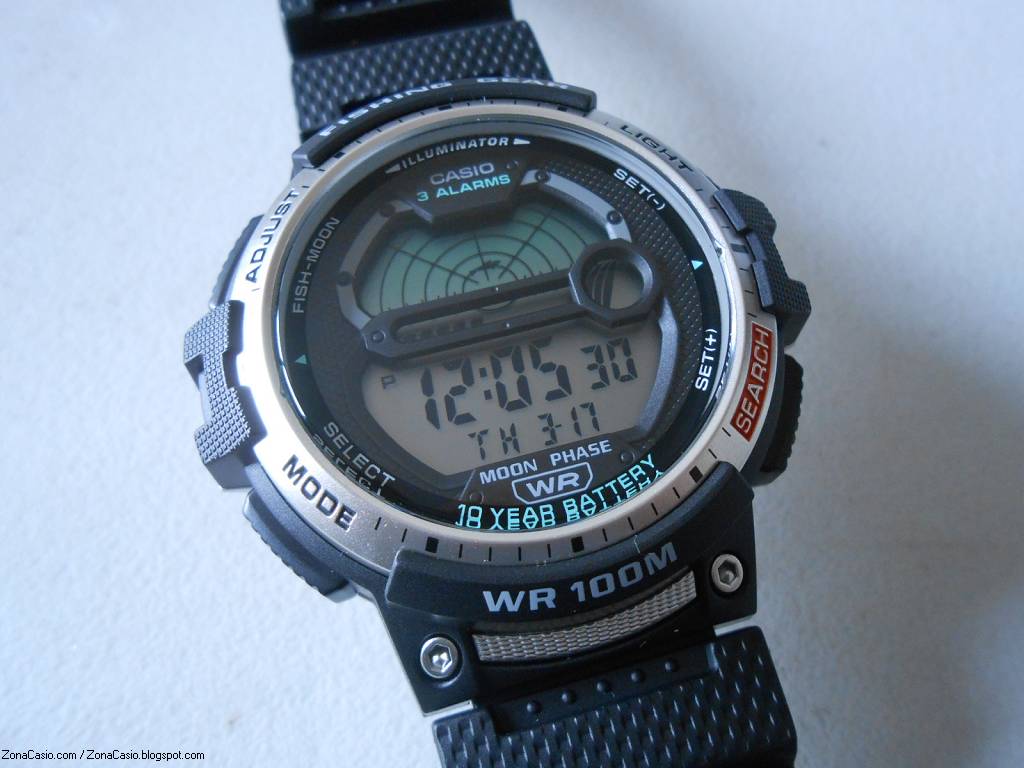 Zona Casio: Prueba de un reloj de ensueño: Casio WS-1200
