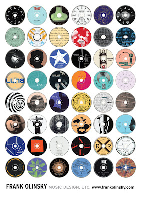 Frank Olinsky: CD Label Promo Card