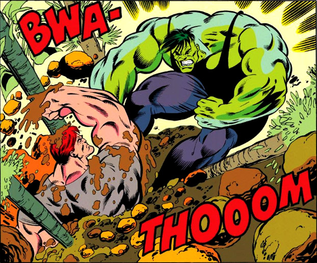 The Peerless Power of Comics!: Battle Of The Bruisers: The Hulk vs. The ...