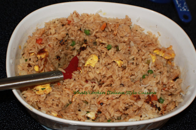 Plain Stir Fried Easy Rice | What's Cookin' Italian Style Cuisine