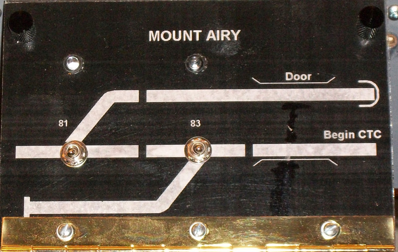 Jay's O Scale Layout: Last Two Local Control Panels