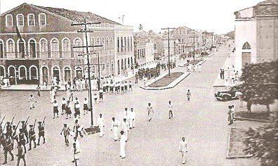 SANTANÓPOLIS: IMAGEM ANTIGA DA AVENIDA SENHOR DOS PASSOS