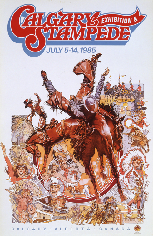 Vintage Calgary Stampede Posters | Editing Luke