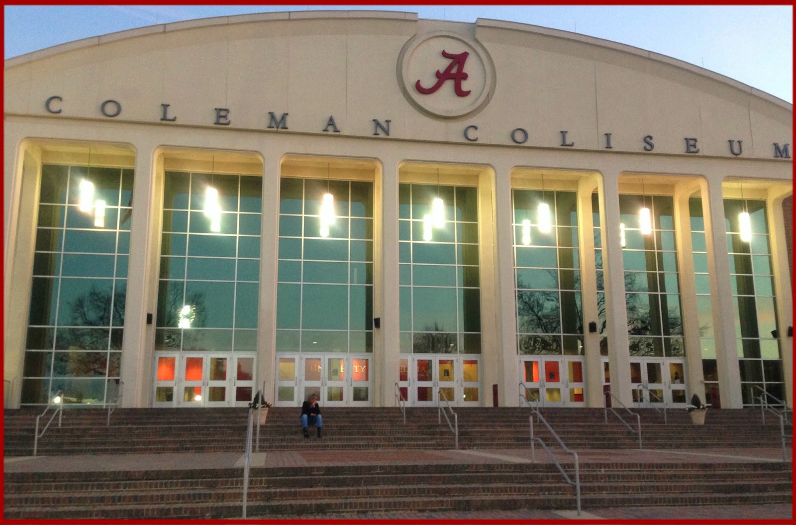 Meanwhile... At Coleman Coliseum.