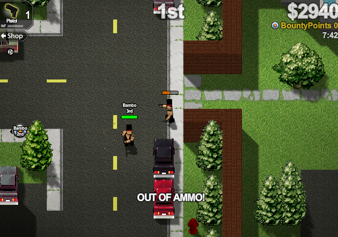 Onliner Gamers: Boxhead Multiplayer ~ Bounty Hunter