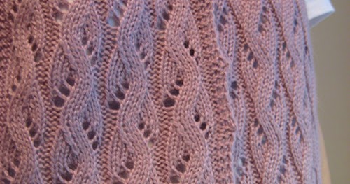 Daily Knitting Patterns: Falling Water