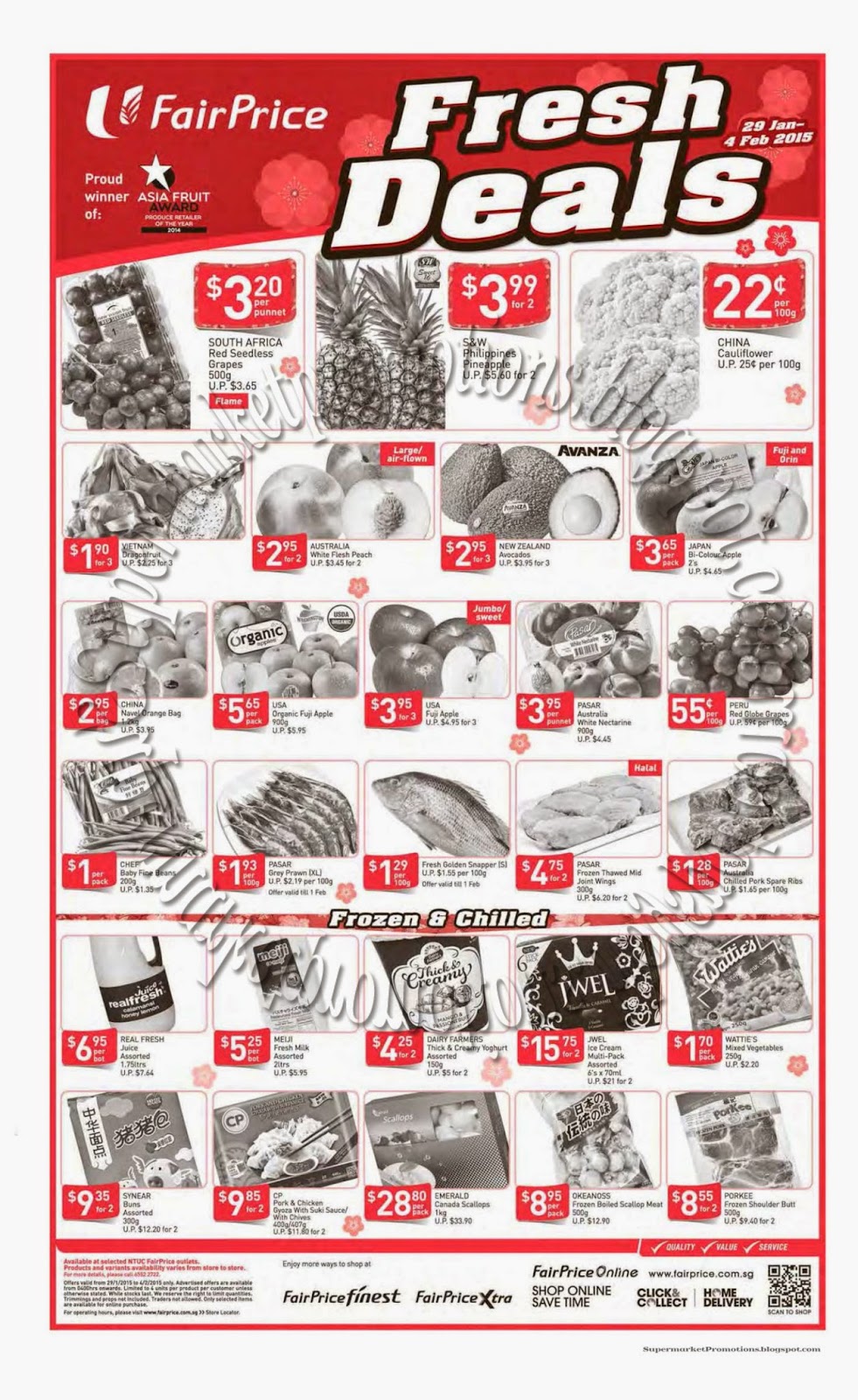 NTUC FairPrice Fresh Deals 29 January - 04 February 2015 ~ Supermarket ...