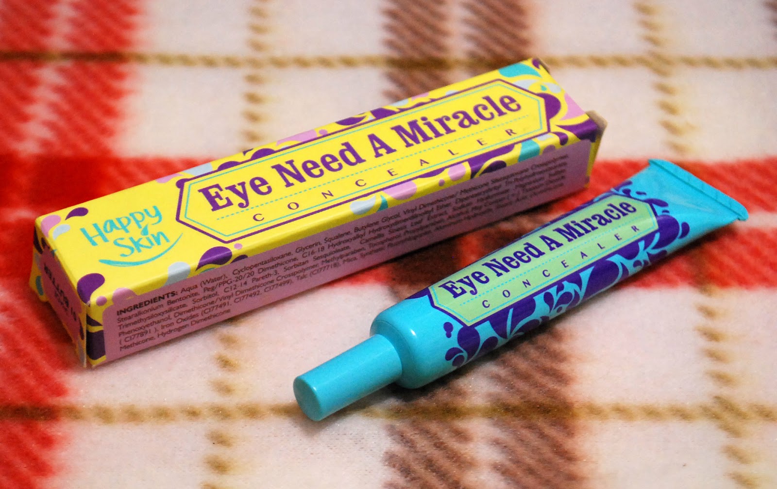 Peachy Pink Sisters: Happy Skin Eye Need A Miracle Concealer