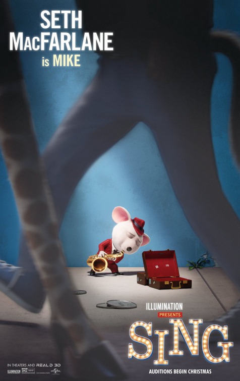 Posters Personaje de "Sing" (2016)