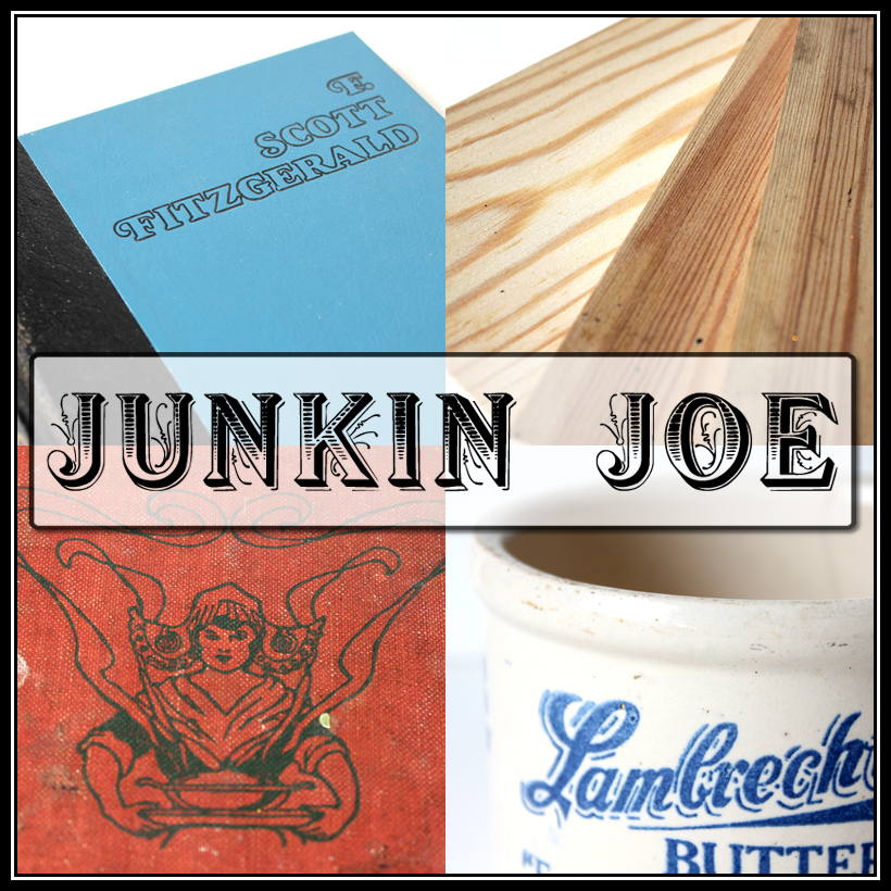 Junkin Joe Vintage and Thrifty Finds, Features and Linky Party...ALL ...