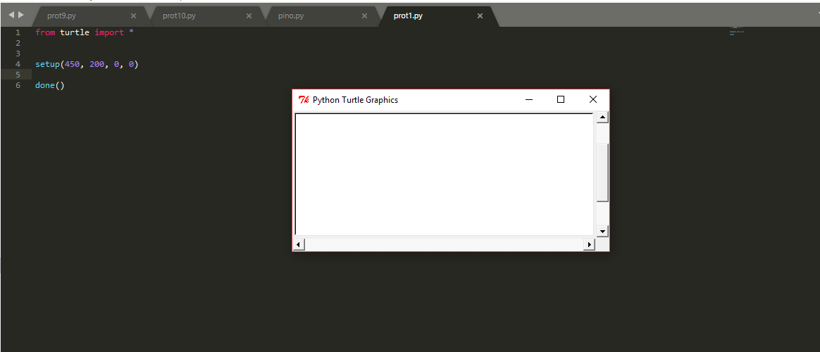 Itm Turtle En Python