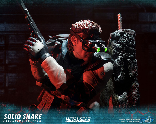 Metal Gear Solid - Solid Snake statue (First 4 Figures)
