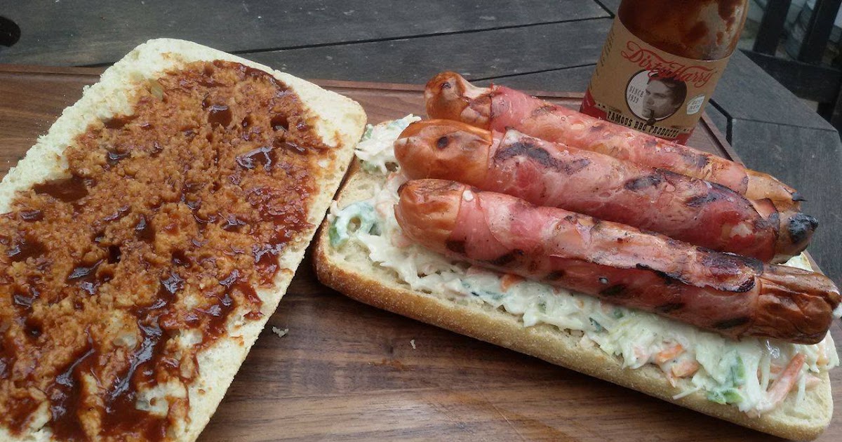 Ollis Grillabenteuer: Wurst Sandwich