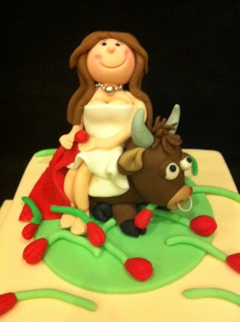 The Cupcake Stand: Bull Fighter Cake
