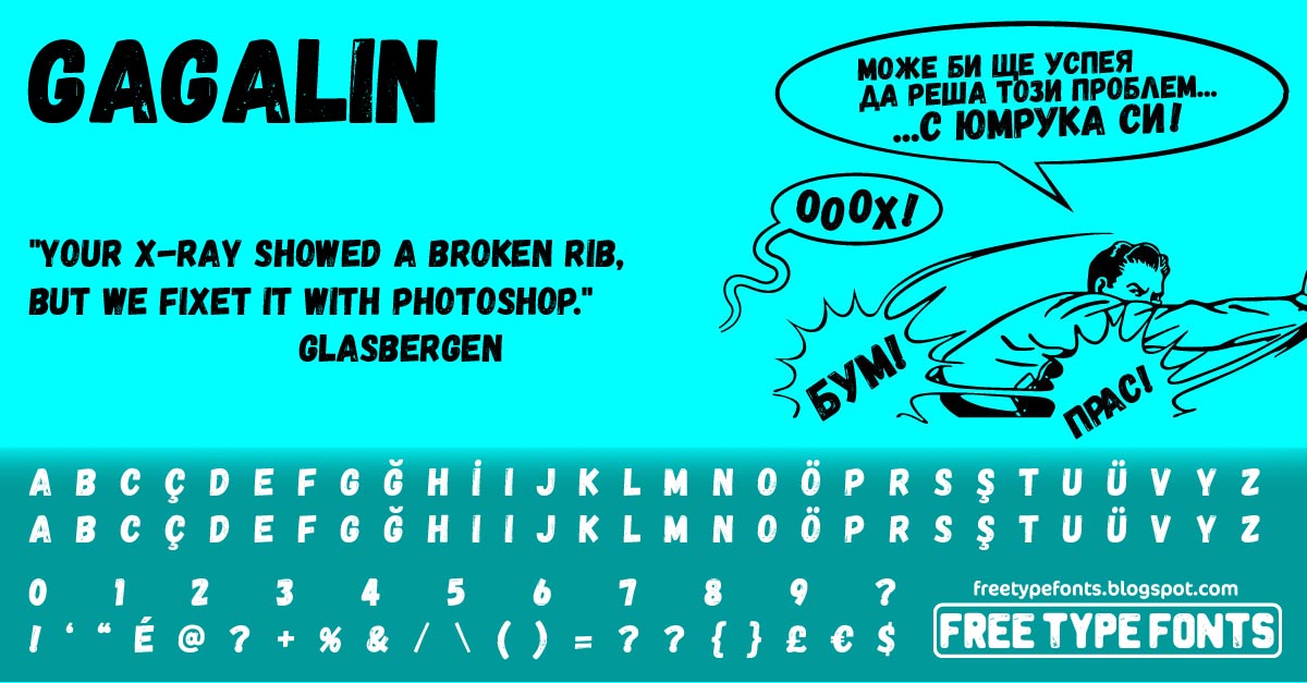 Gagalin Free Cartoon Font - Download | Free Type Fonts