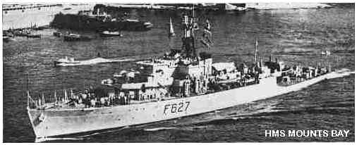 Conversations With Mike (aka Hank): HMS Mounts Bay - October 20, 1956 ...