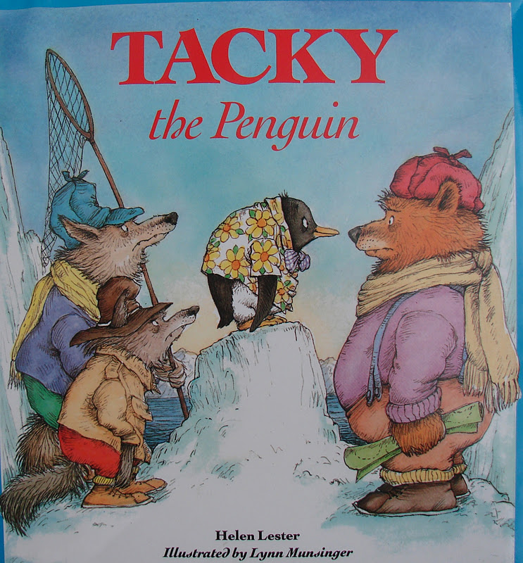 First Grade Lyons' Den: Good Ol' Tacky the Penguin
